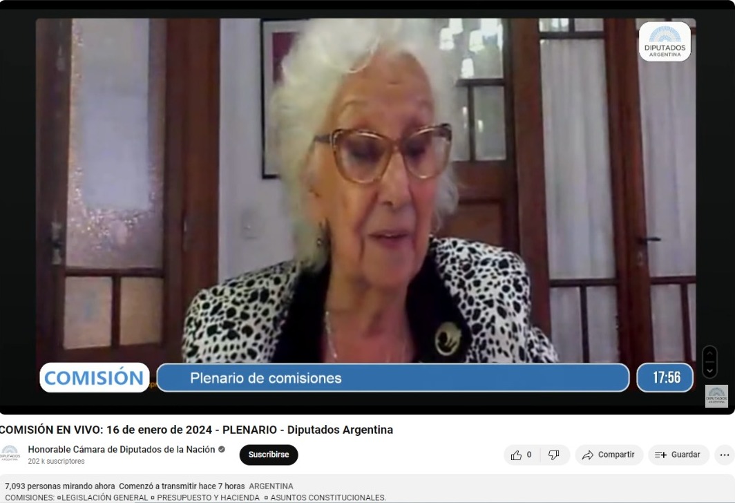 "Les pedimos memoria"